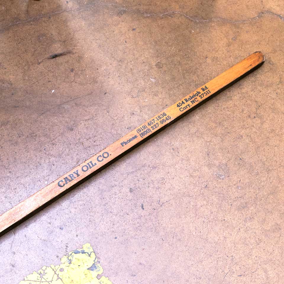 Wood Gas Tank Gauge Stick Measuring Rod