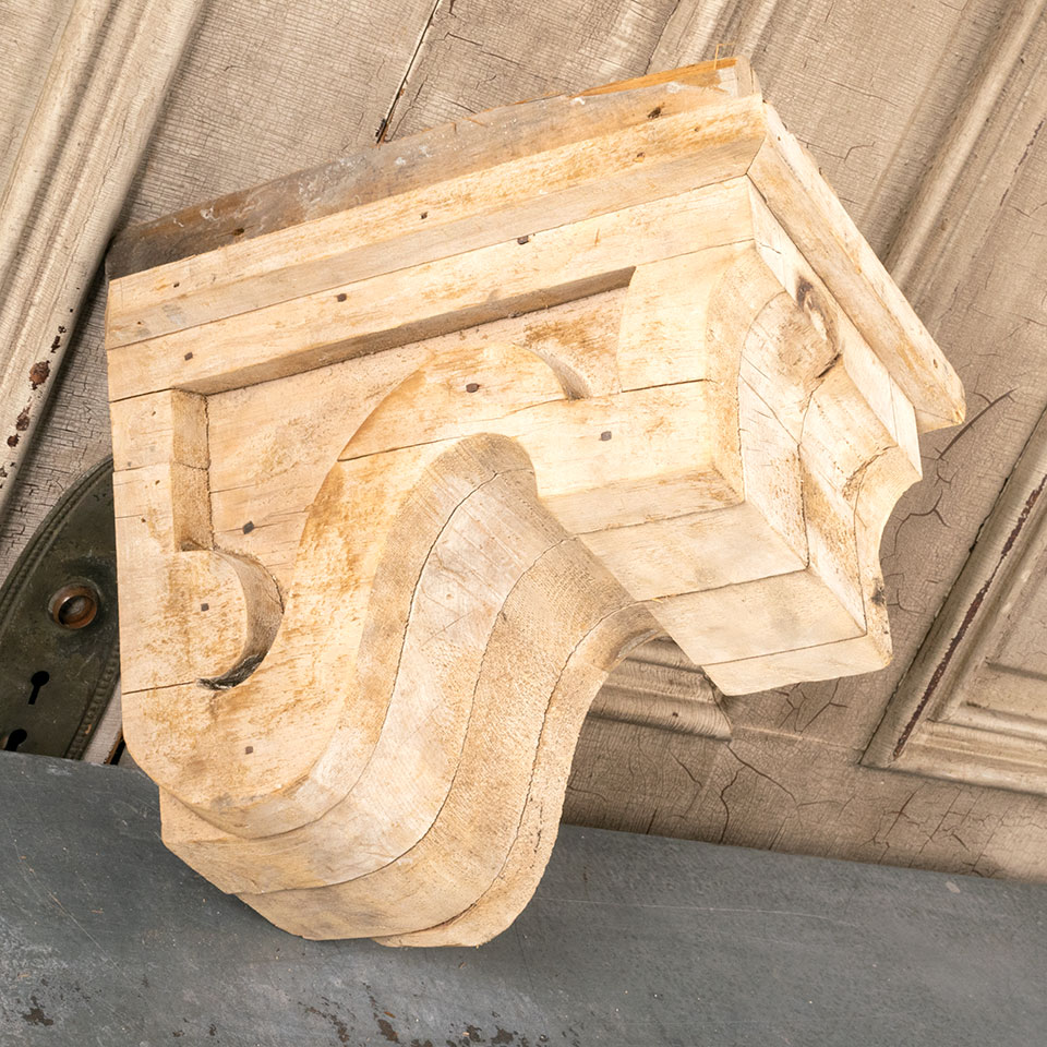 Salvaged Gable End Roof Corbel Bracket