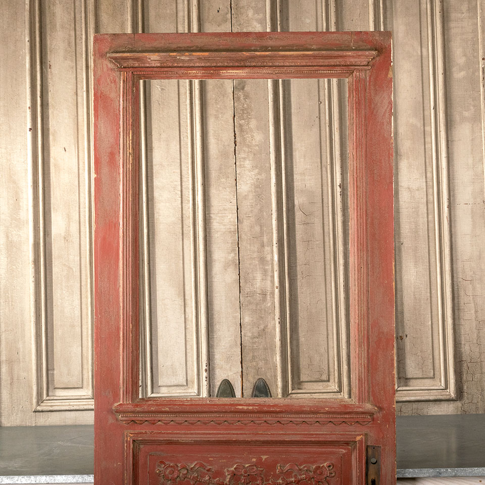 32x80 Victorian Half Lite Wood Entry Door