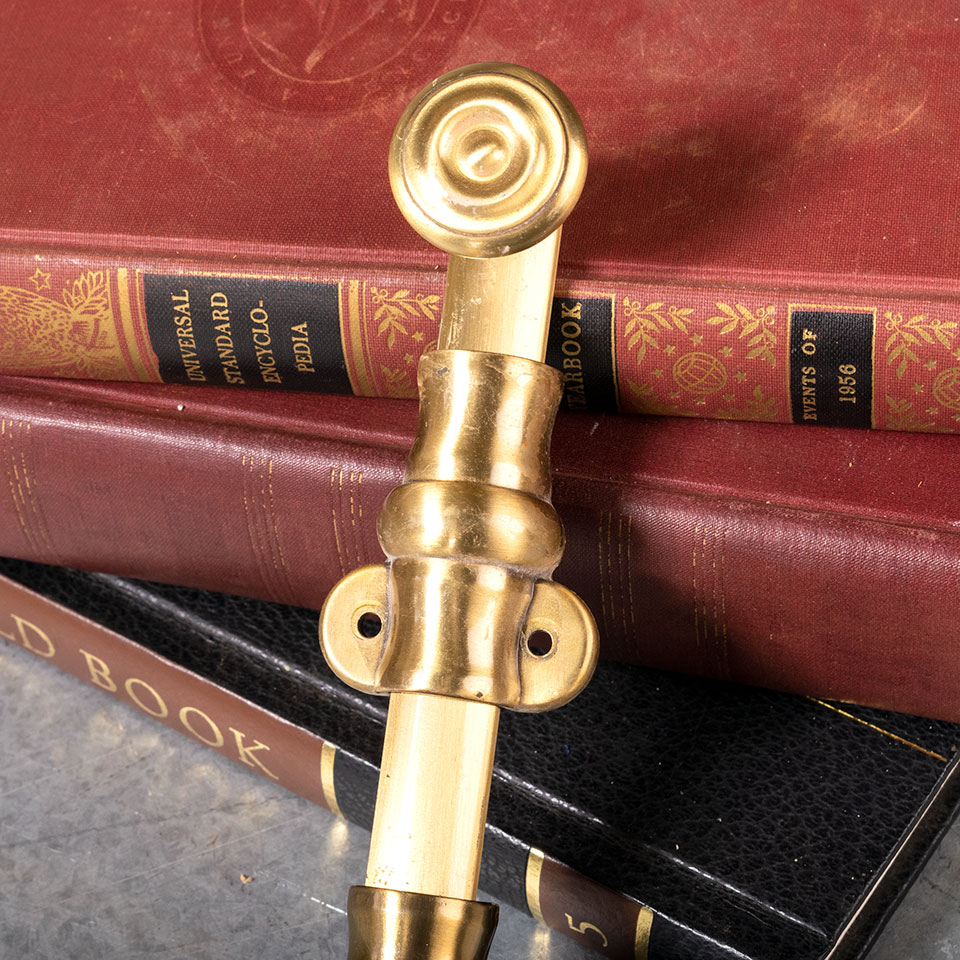 8" Brass Surface Slide Bolt