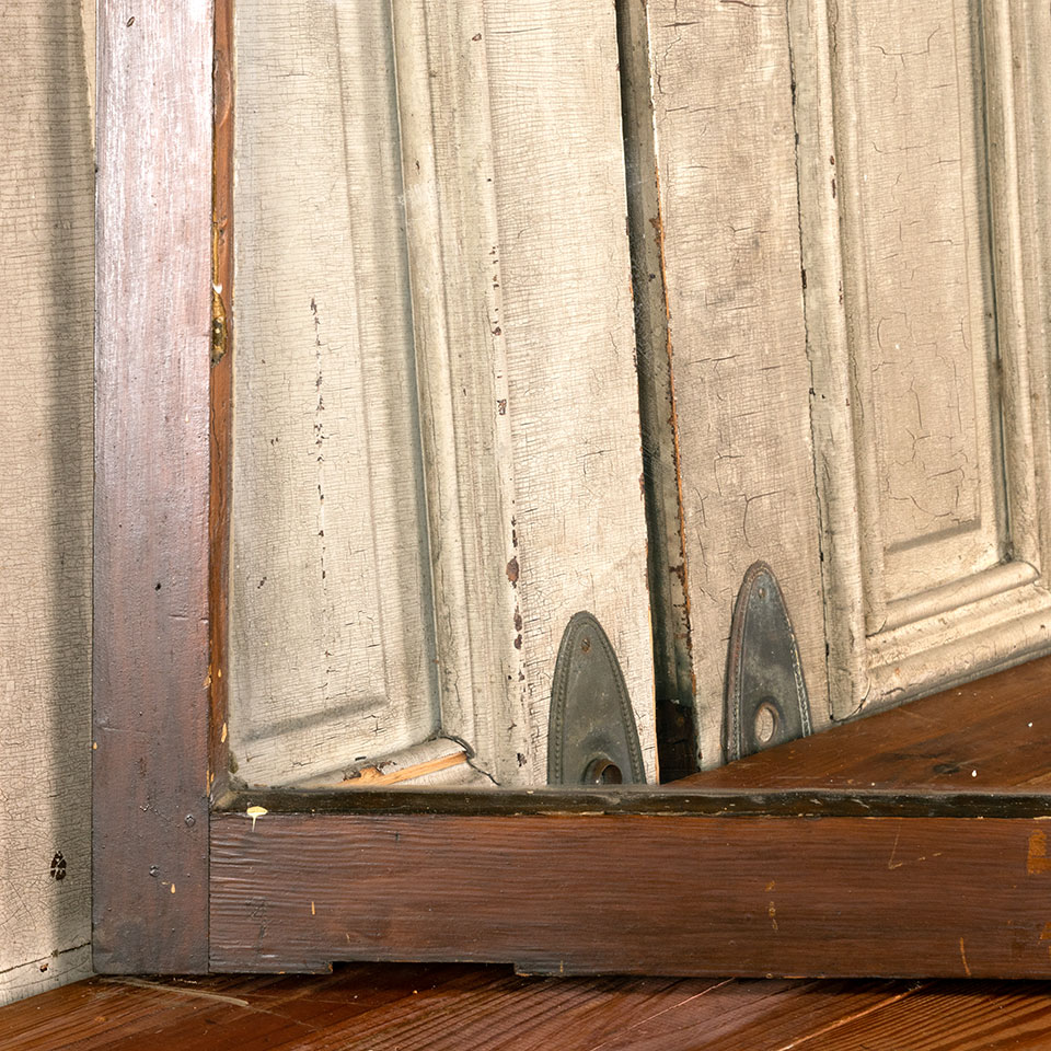 Antique Arched Top School Transom Window