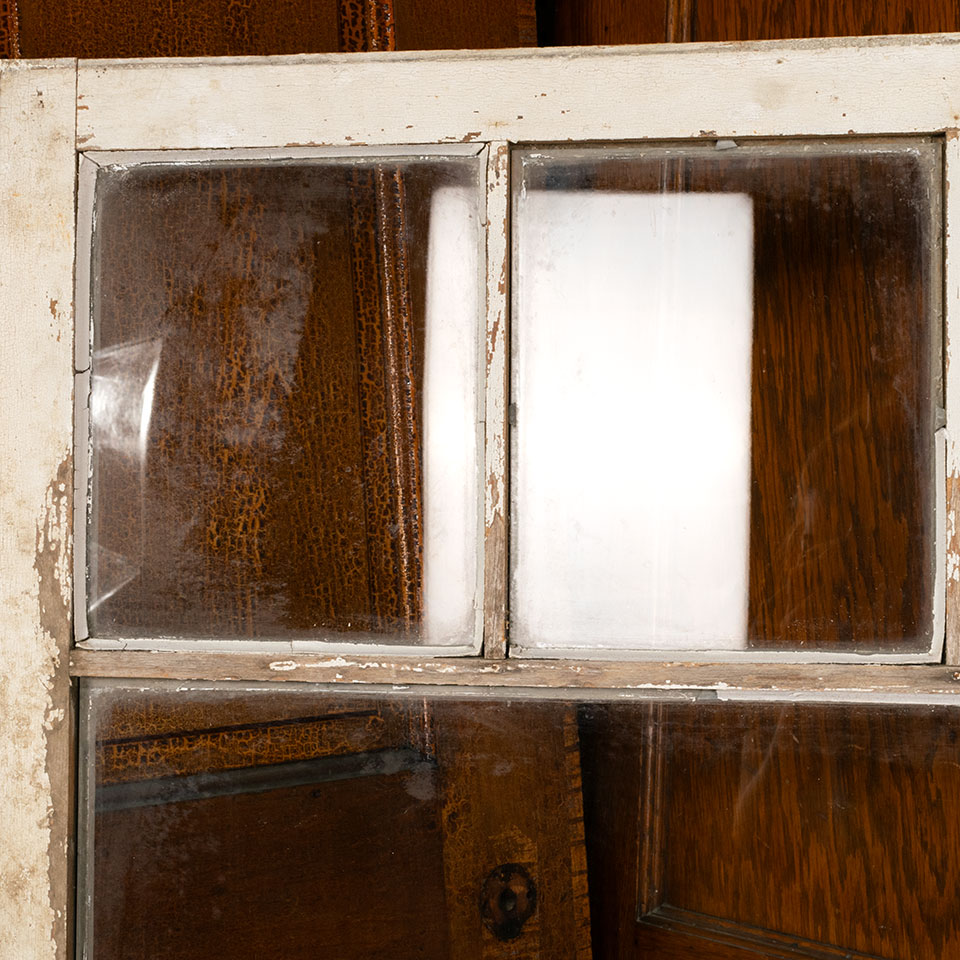 Salvaged Antique Divided Lite Window Sash