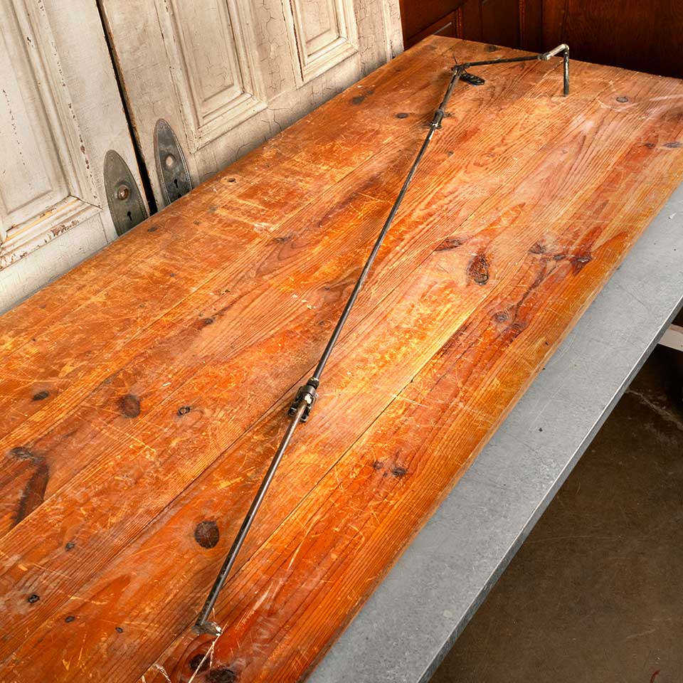 Salvaged Antique Transom Window Operator