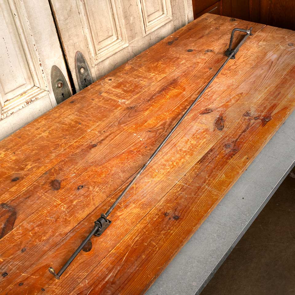 Salvaged Antique Transom Window Operator