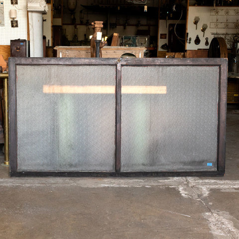 Divided Lite Window with Pressed Glass