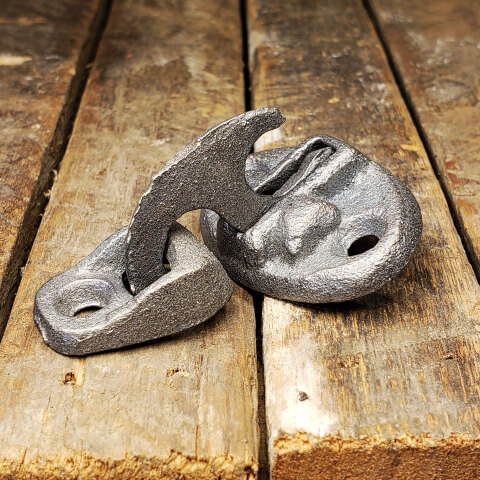 Raw Cast Iron Shutter Fasteners