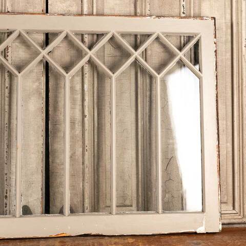 Salvaged Antique Divided Lite Wood Window